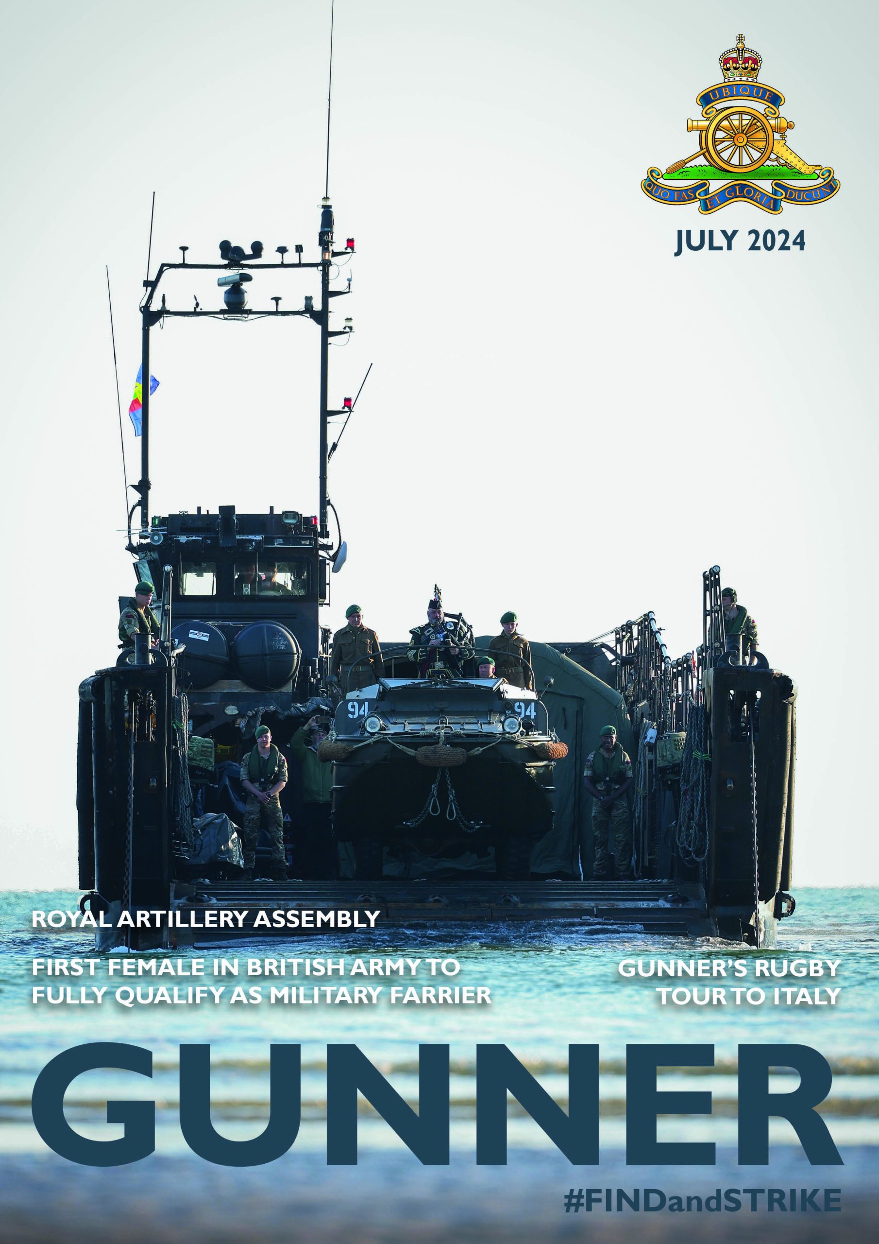 July Gunner 2024 - The Royal Artillery